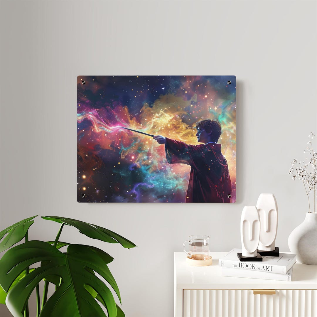 Harry Potter Universe Acrylic Wall Art Panels - Etsy