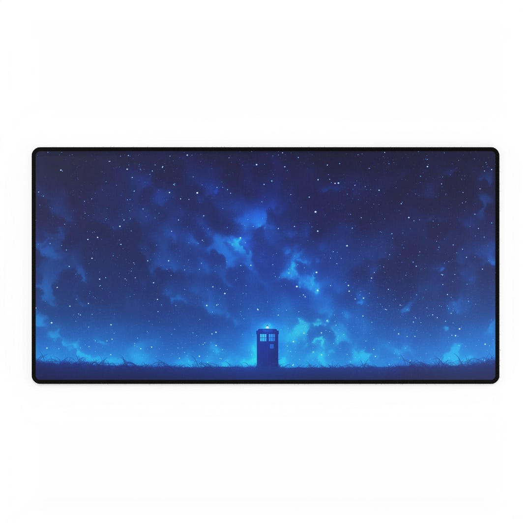 Doctor Who Tardis Stars Desk Mats - Etsy