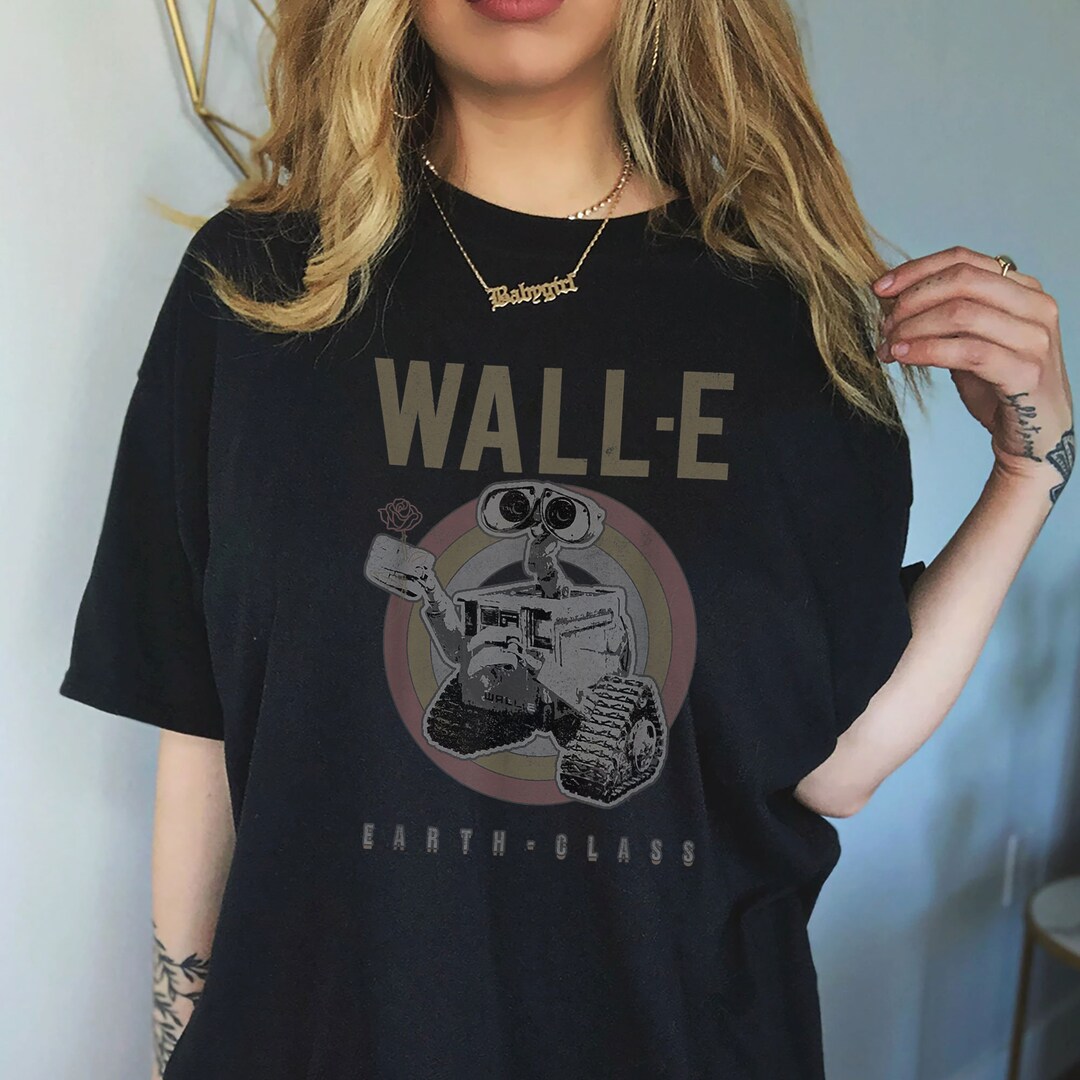 Disney Pixar Wall-e Portrait Earth Class Vintage Shirt - Etsy