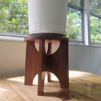 Opium Wooden Stand With Carving - Etsy