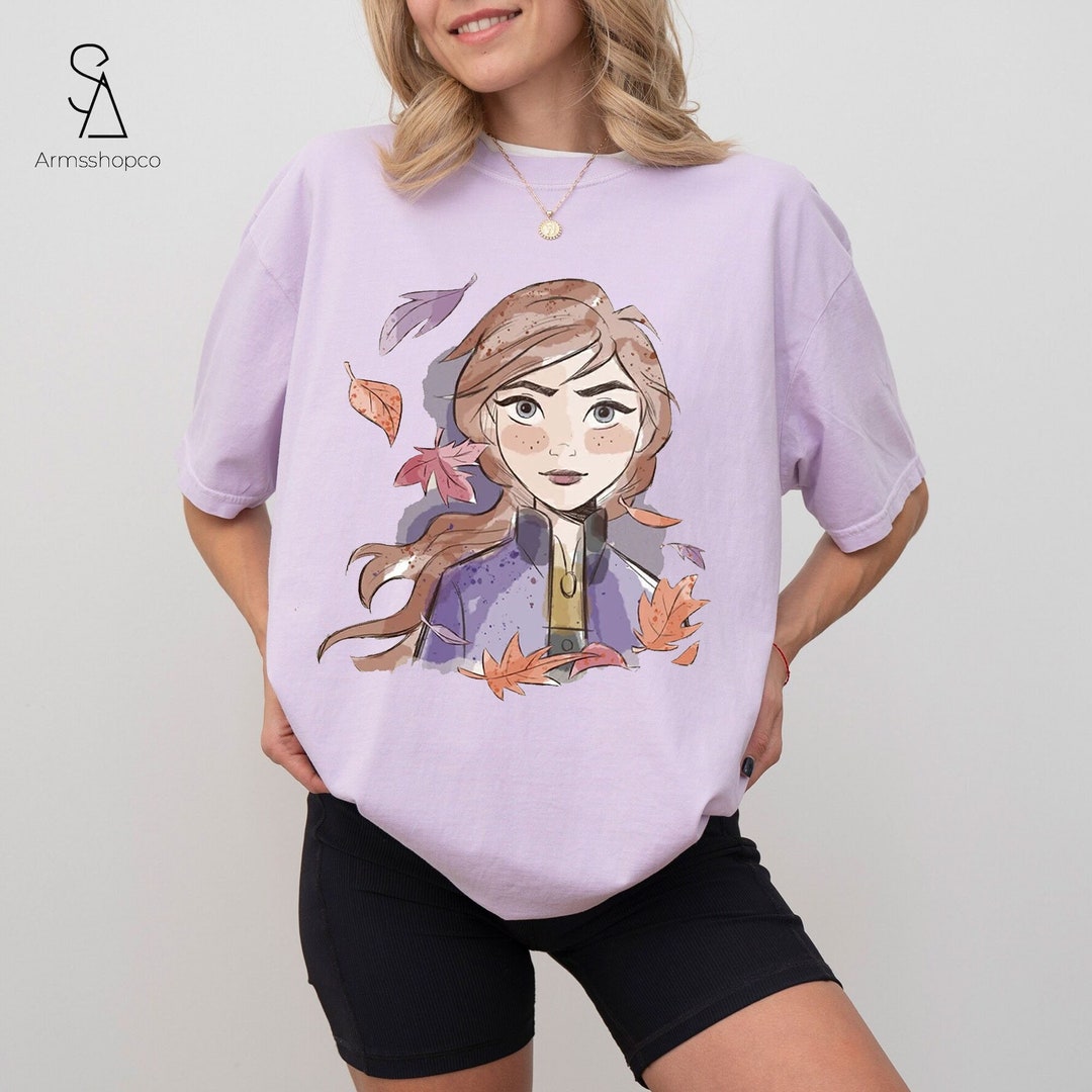 Vintage Disney Anna Princess Watercolor Shirt, Princess Anna Shirt ...