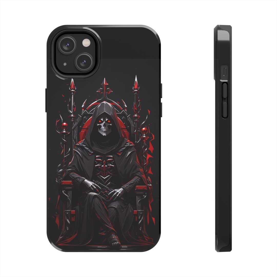 Grim Reaper Sitting on A Throne Theme Tough Phone Cases - Etsy