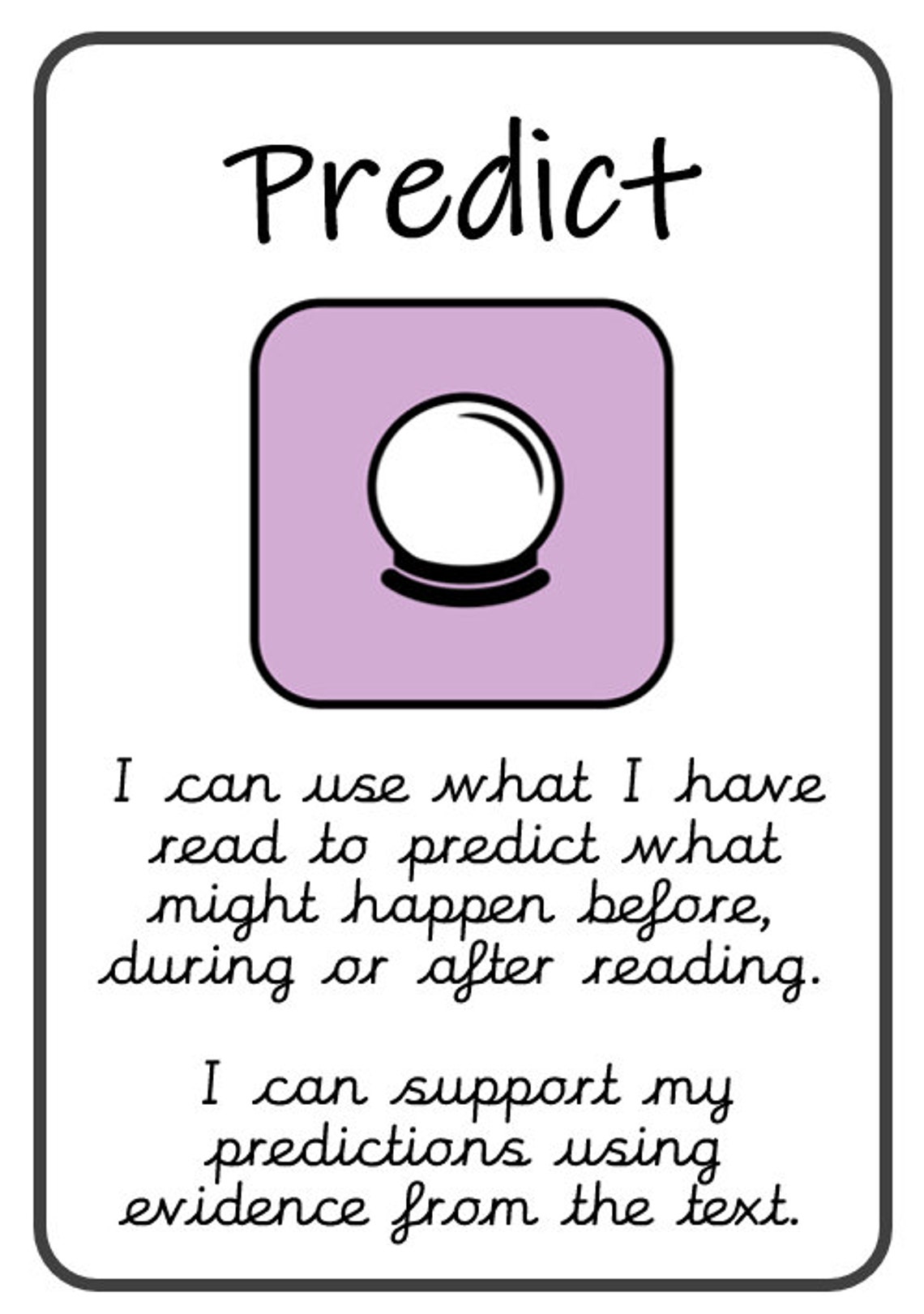 Printable Reading Strategies Posters Digital Download Educational ...