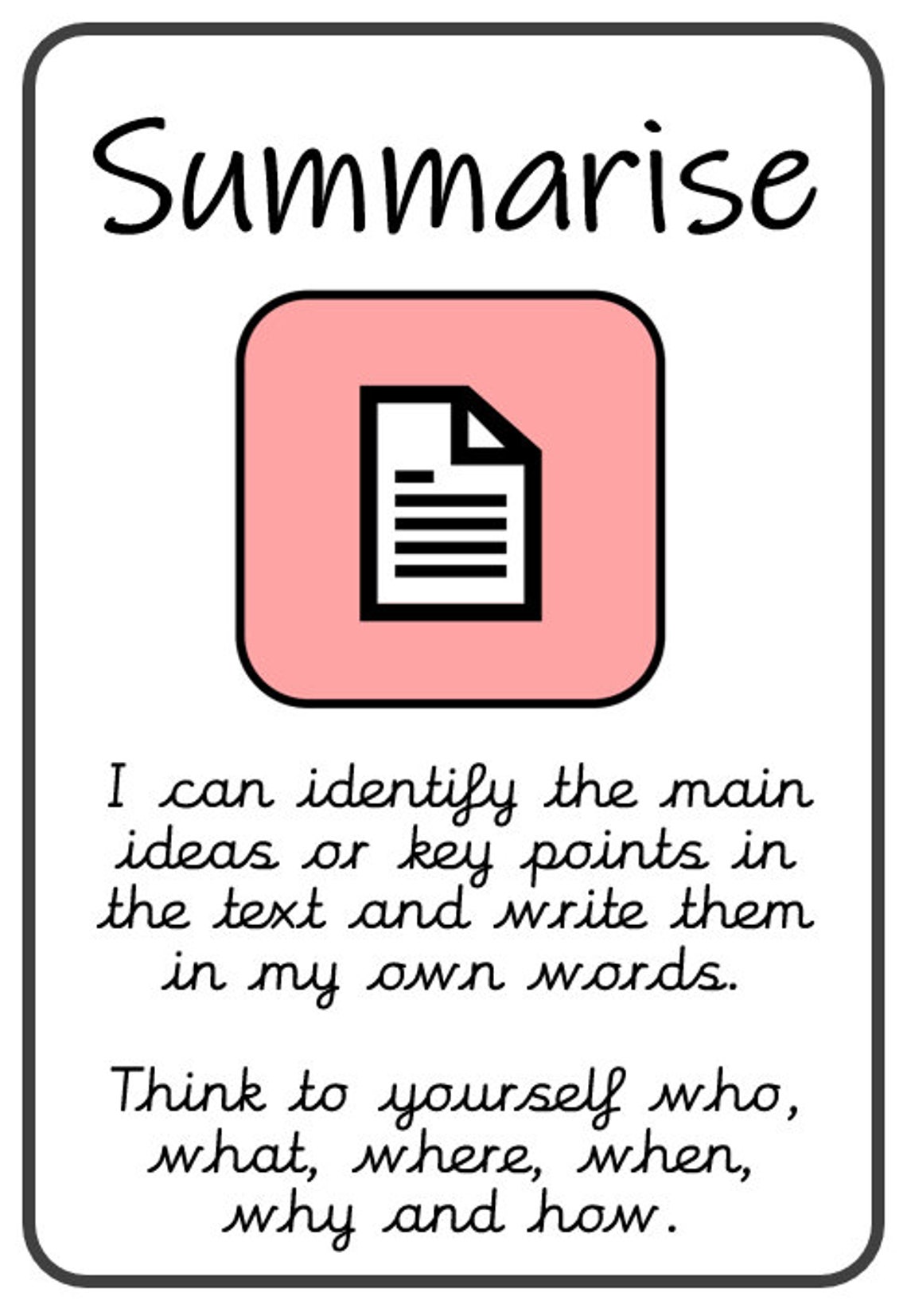 Printable Reading Strategies Posters Digital Download Educational ...