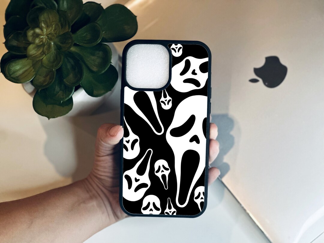 Scream Ghostface iPhone Case/ Scream Mask/ Horror Phone Case/ Spooky ...