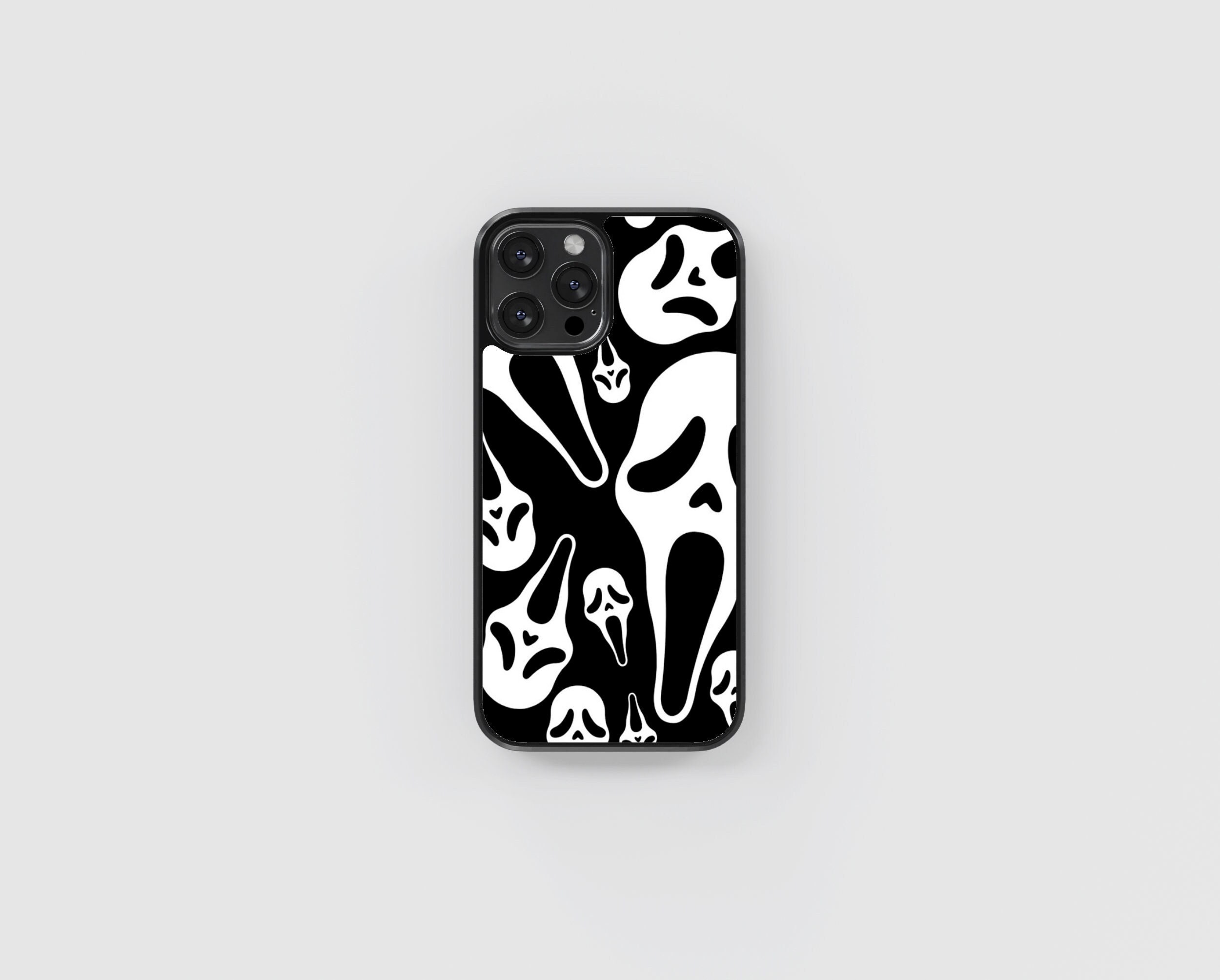 Scream Ghostface Iphone Case/ Scream Mask/ Horror Phone Case/ - Etsy