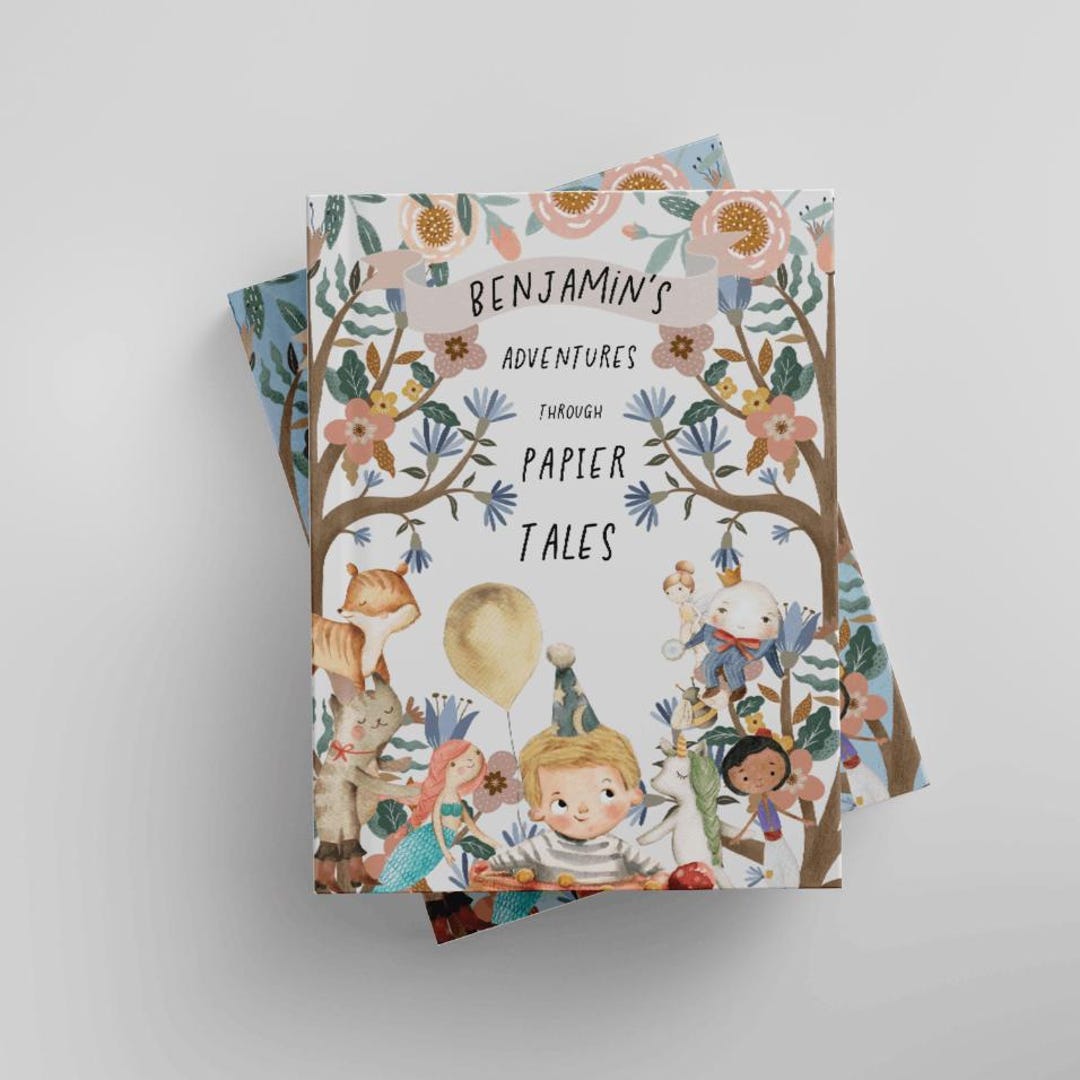 Personalized Birthday Storybook With Name, Adventures Through Papier ...