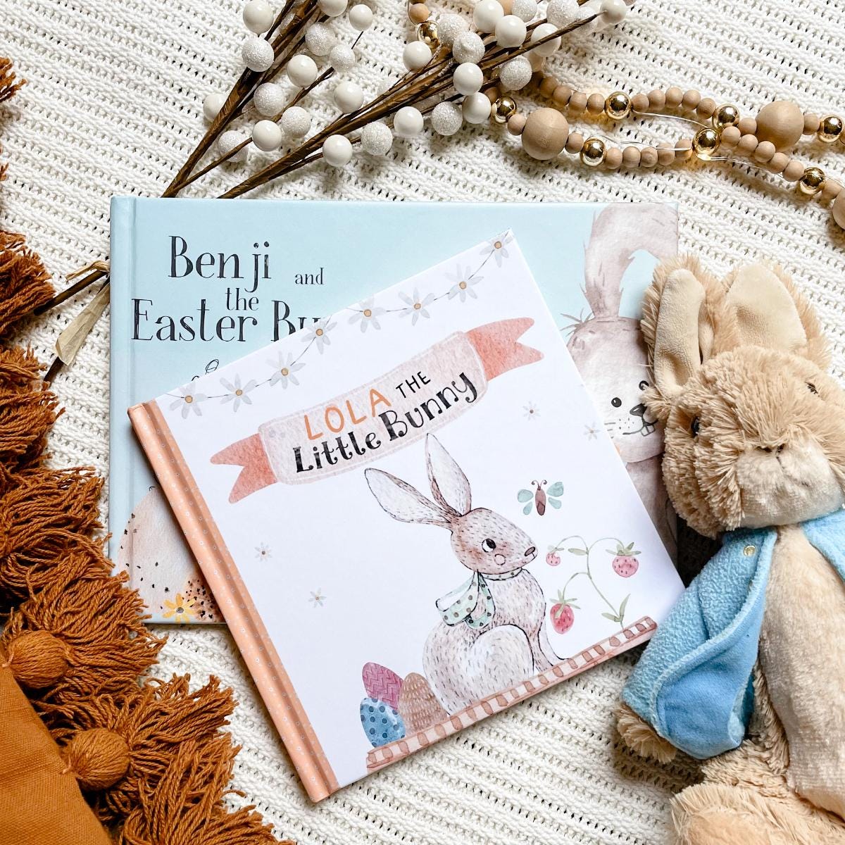 Personalized Easter Storybook: Little Bunny Book, Custom Name - Etsy