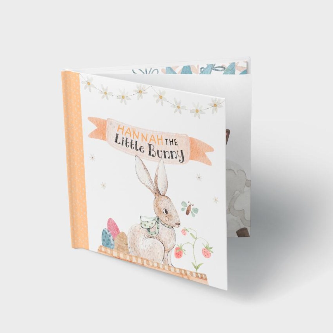 Personalized Easter Storybook: Little Bunny Book, Custom Name - Etsy