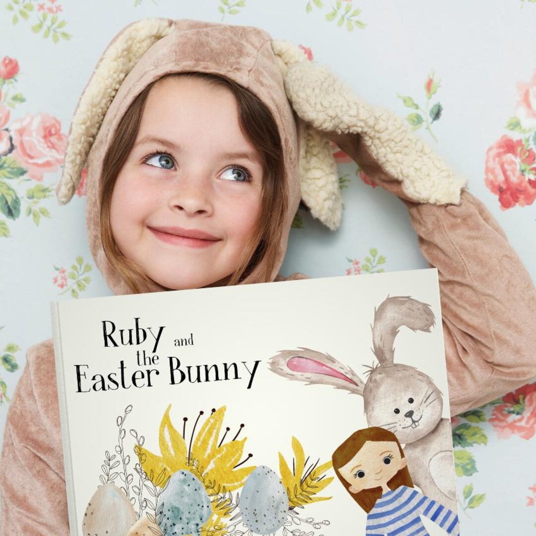 Personalised Easter Bunny Book, Easter Storybook, Name in the Story ...