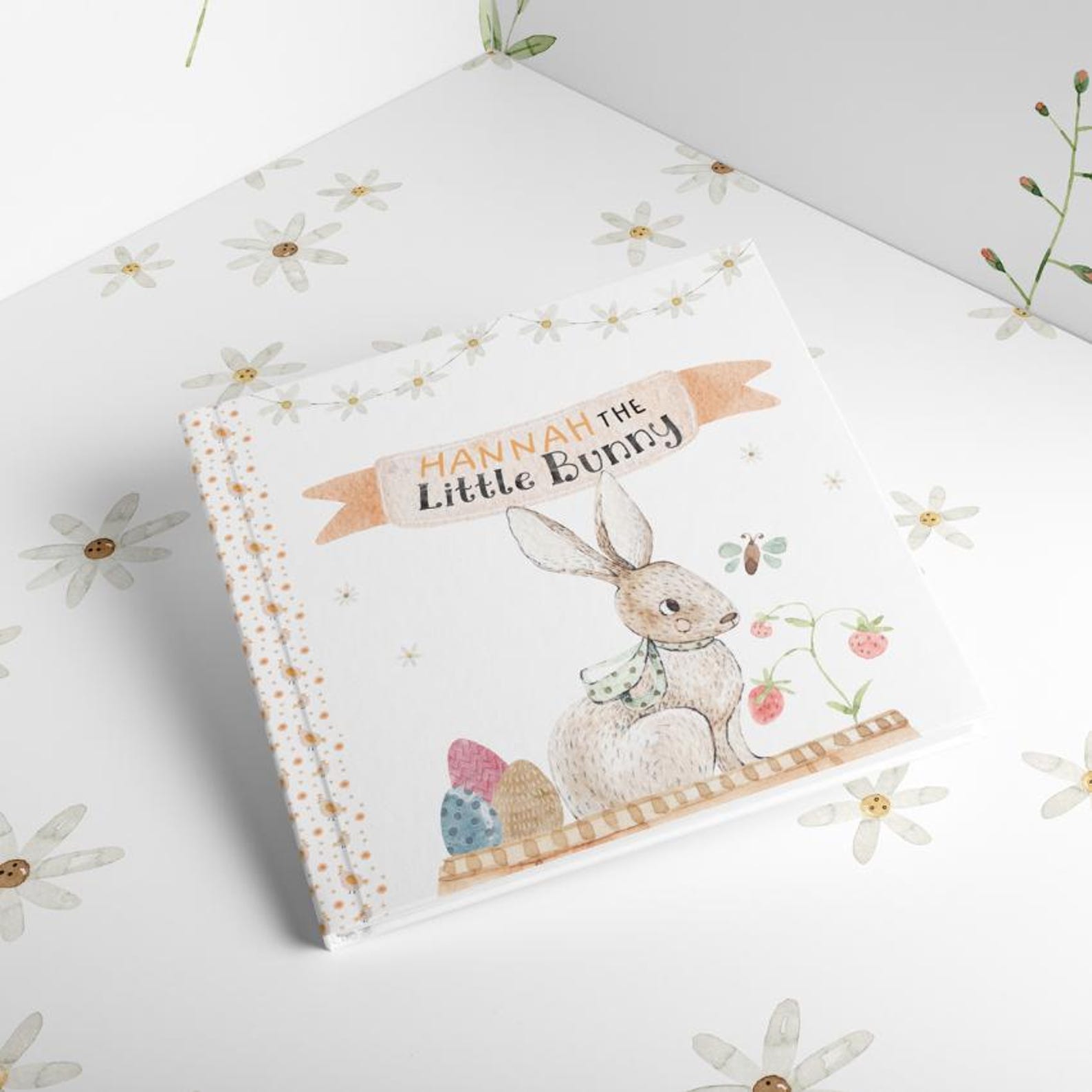 Personalized Easter Storybook: Little Bunny Book, Custom Name - Etsy