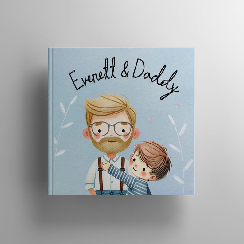 Personalized Father's Day Story Book: Custom Dad & Child Gift - Etsy