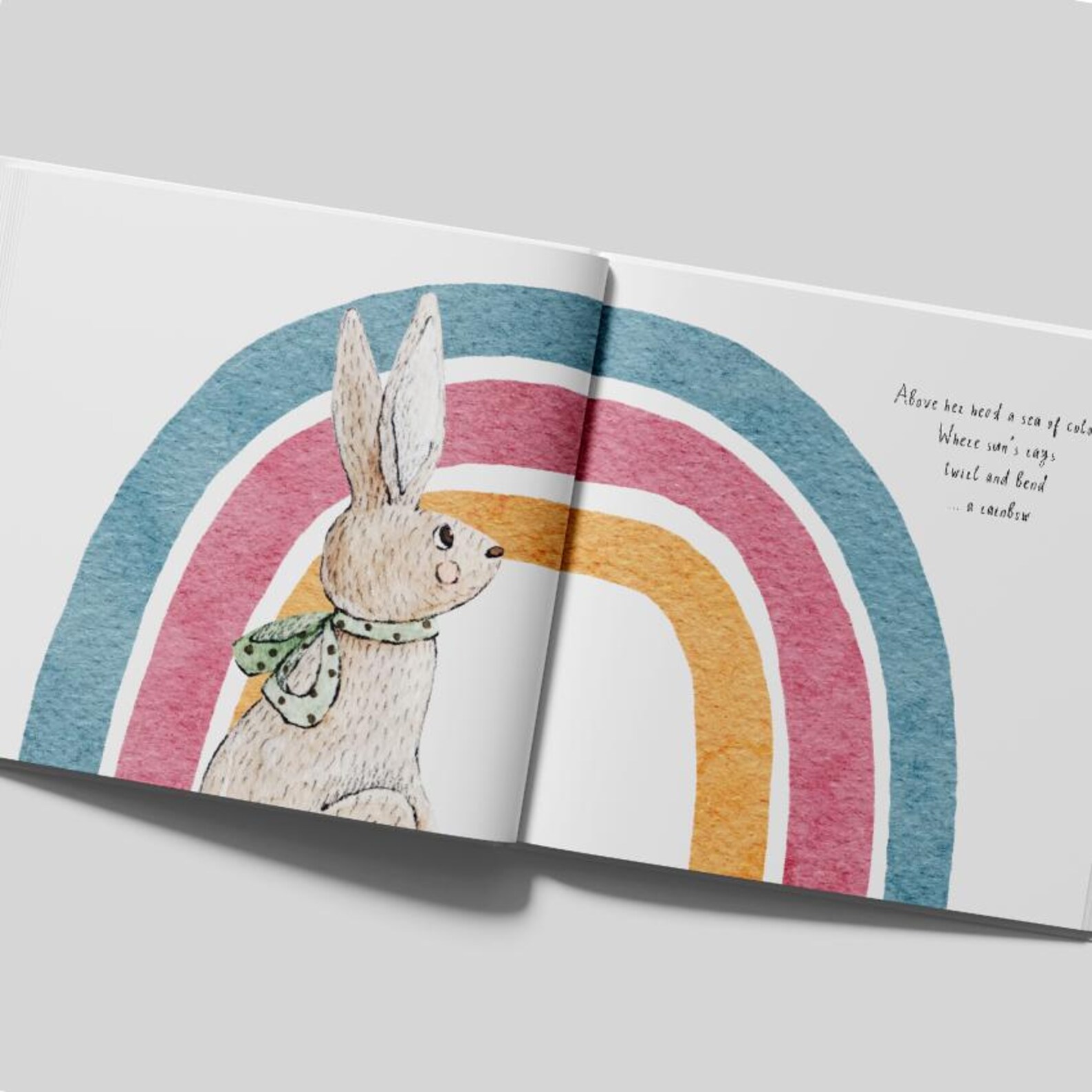 Personalized Easter Storybook: Little Bunny Book, Custom Name - Etsy