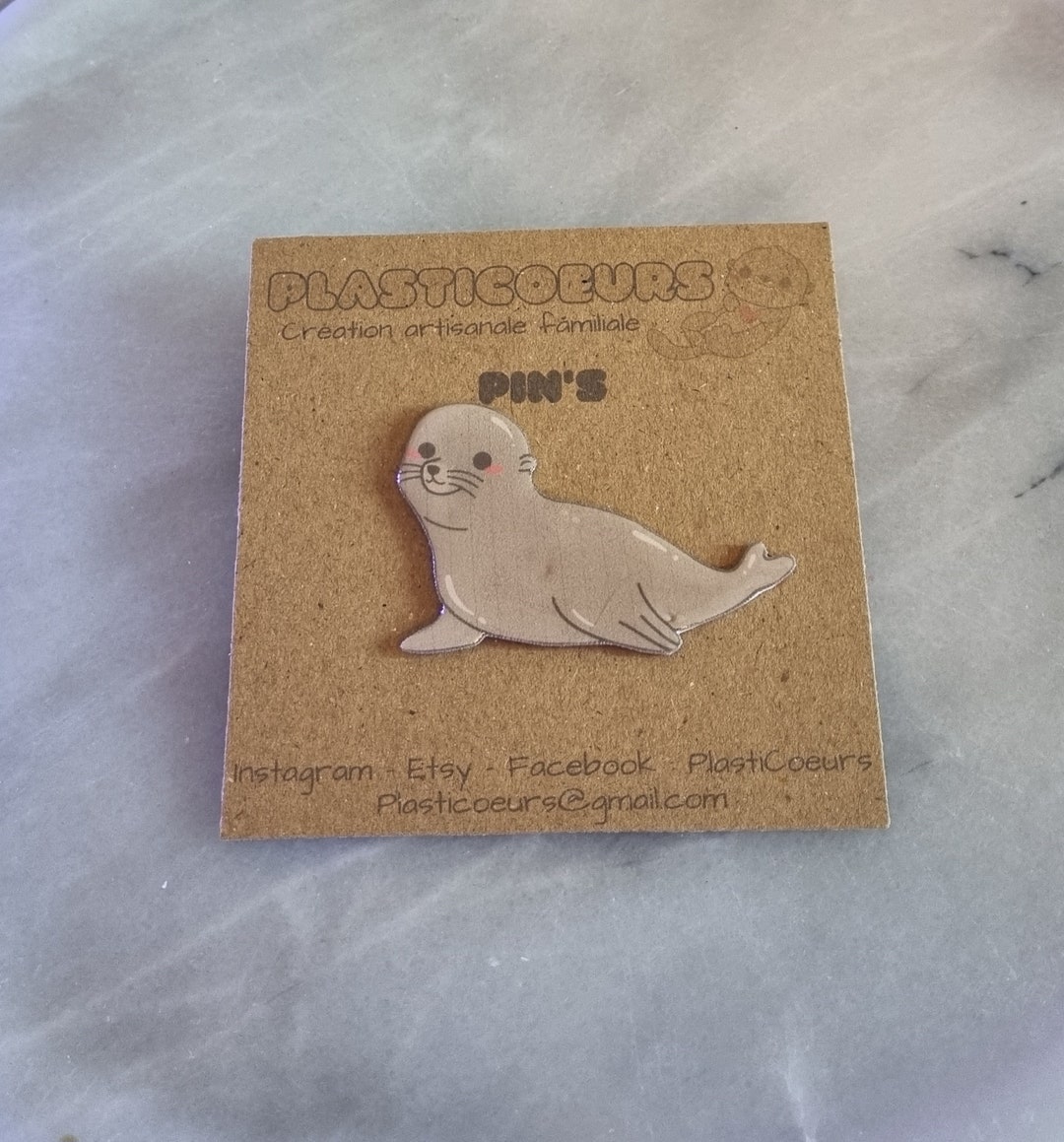 Seal Classic Pin - Etsy