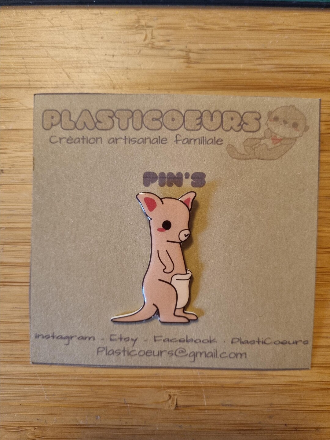 Kangaroo Pin - Etsy