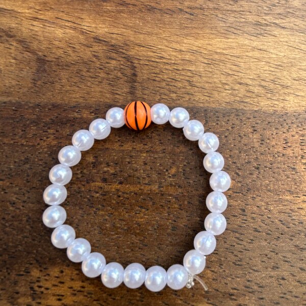 Basketball Bracelet - Etsy