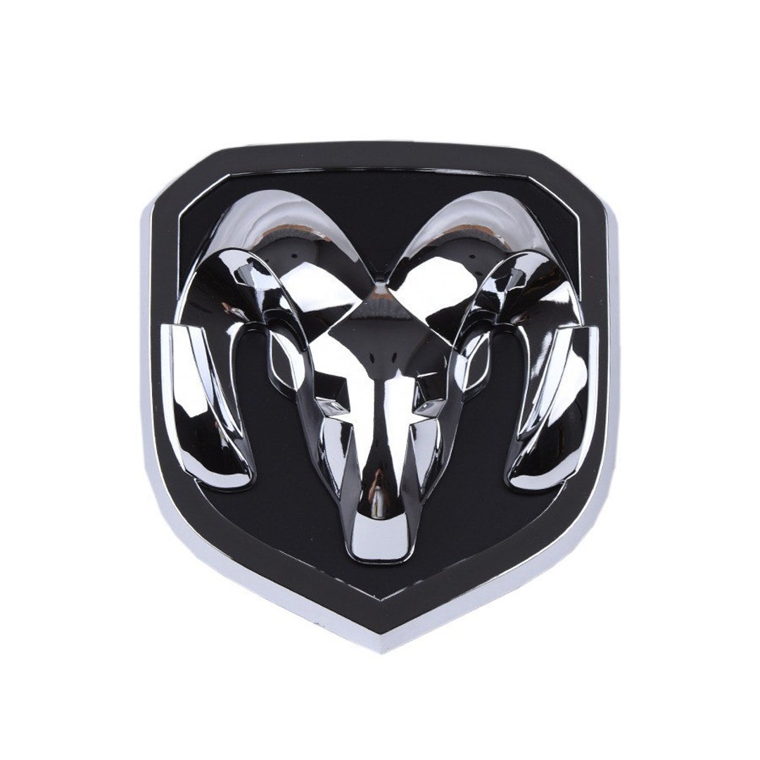 1PCS Front Grille Emblem Ram Head Badge for Dodge RAM 1500 - Etsy