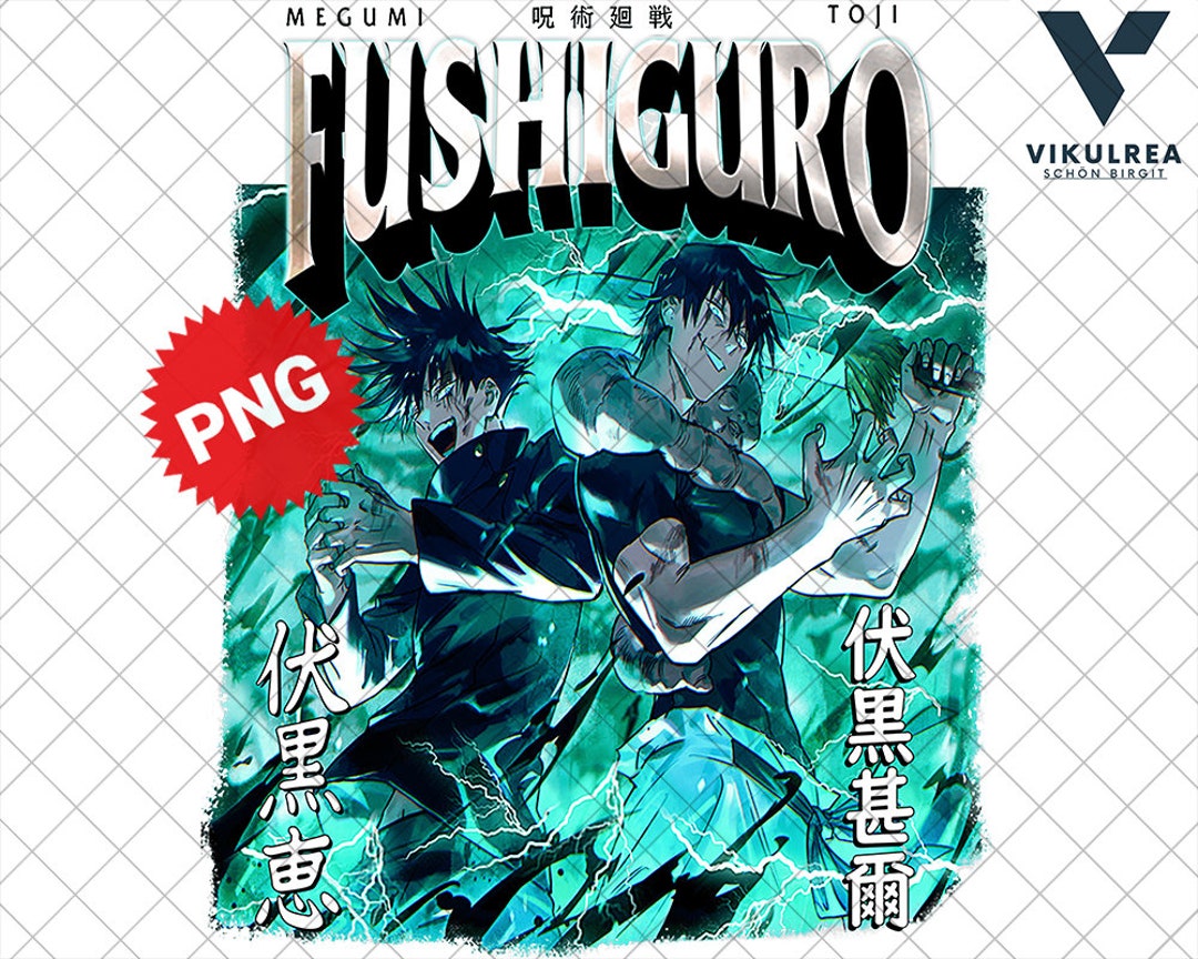 Fushiguro Png Toji Png Anime PNG Manga PNG Anime Digital - Etsy.de