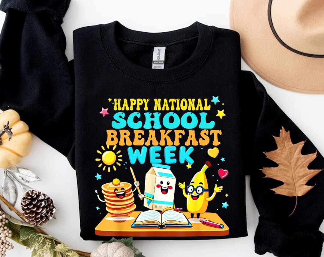 National School Breakfast Week 2025 Png, Funny Happy National School ...
