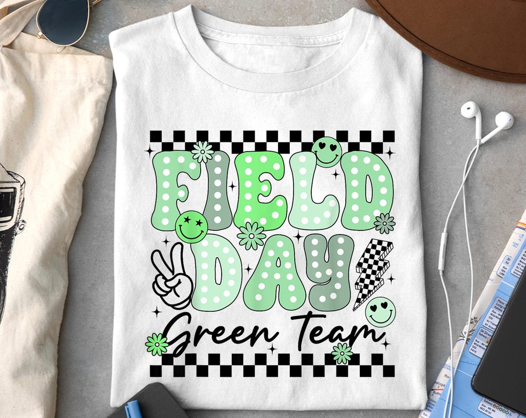 Field Day Green Team Color Field Trip Team Game Competition Png, Field ...