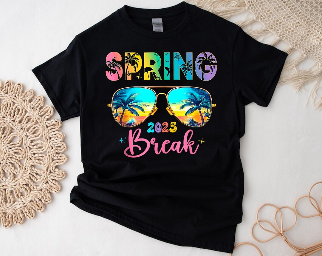 Spring 2025 Break Sunglasses Png, Spring 2025 Break Png, Spring 2025 ...