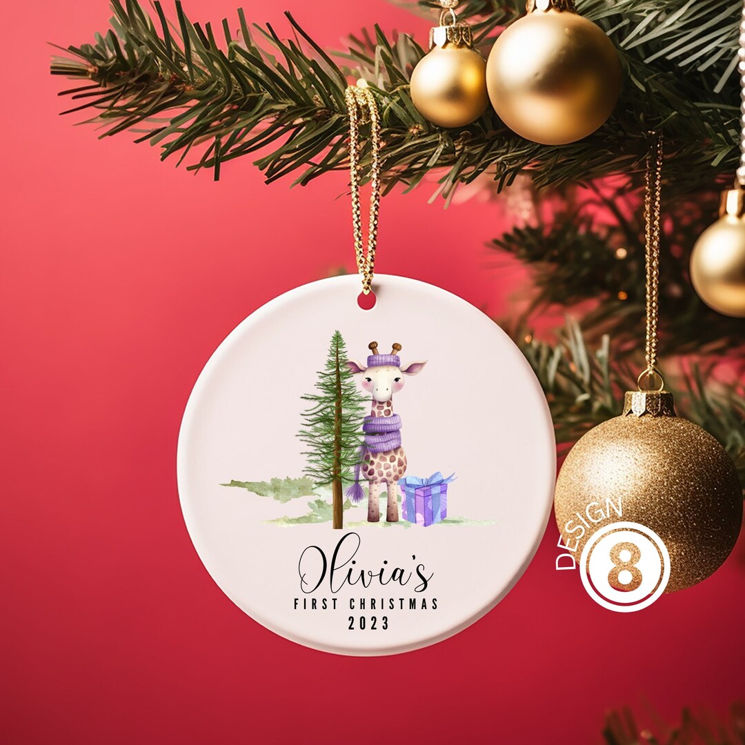 Personalized Baby's First Christmas Ornament -baby's First Christmas ...