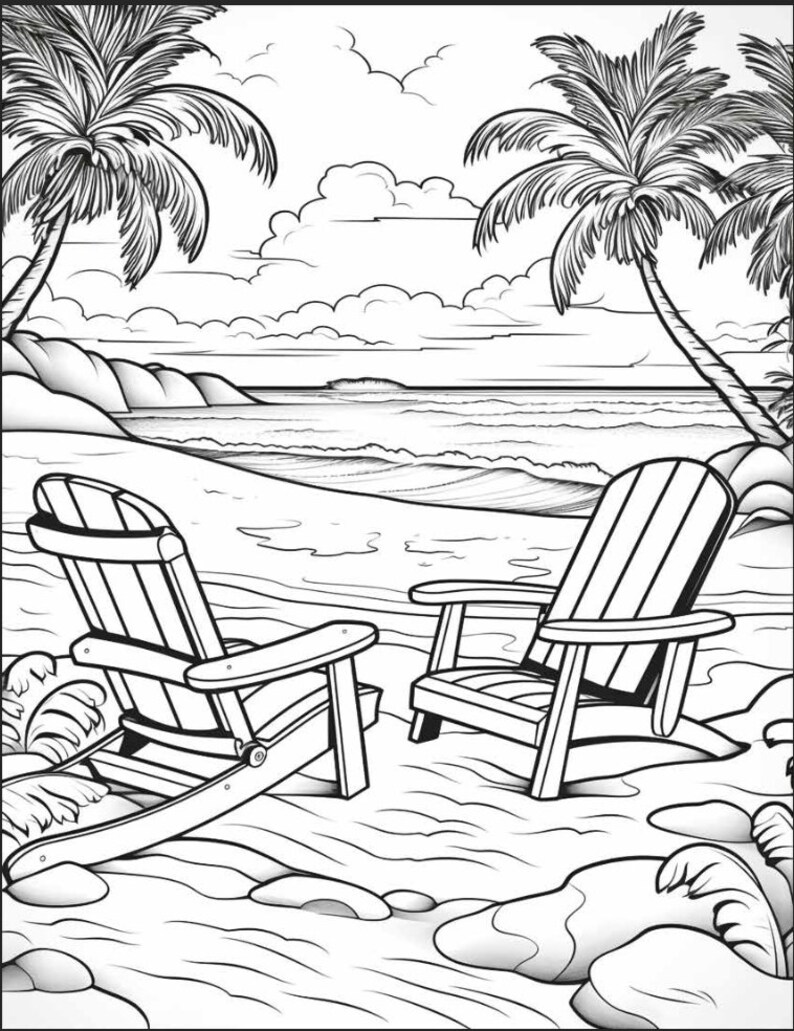 Neat Nature Coloring Pages Perfect for Active Meditation - Etsy
