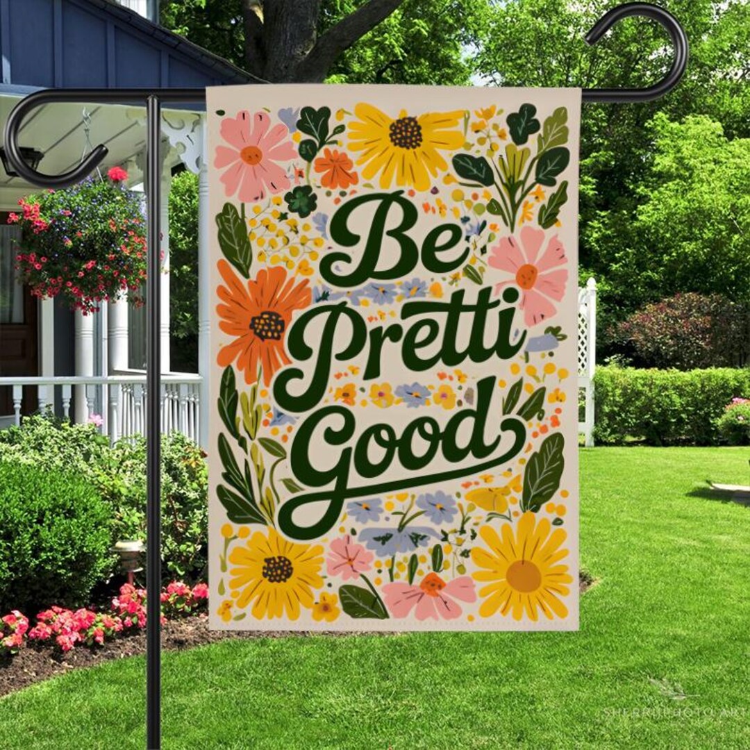 Be Pretti Good Justice for Renee Good- Alex Pretti Garden Flag, Abolish ...