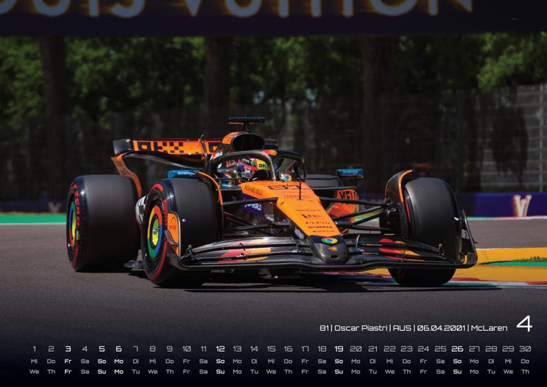 Formel 1 - Grand Prix - 2026 - F1 Kalender - Etsy.de