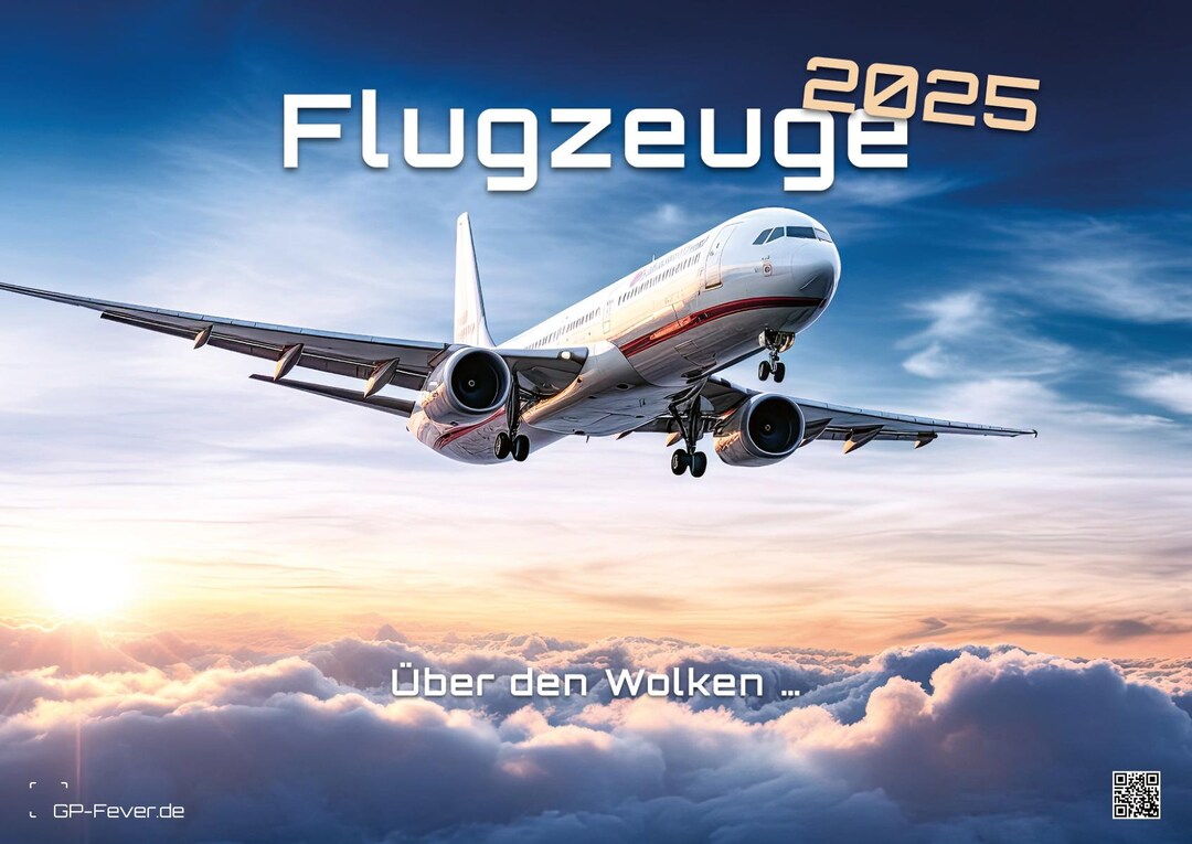Planes Above the Clouds Airplanes 2025 Calendar - Etsy