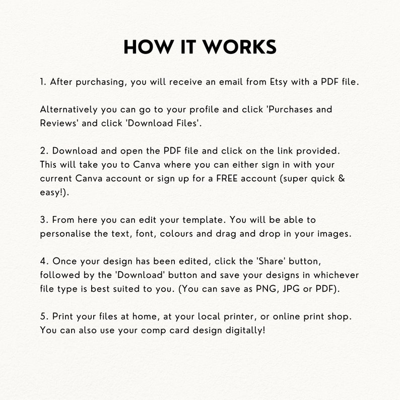 Modeling Comp Card Template Zed Card Editable Model Comp - Etsy