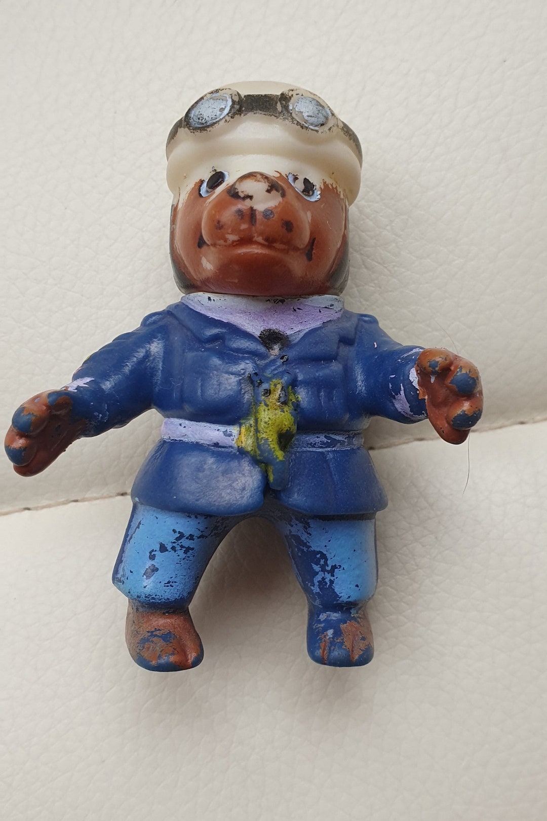 Richard Scarry Police Dog Toy Figure 1970s Puzzletown - Etsy