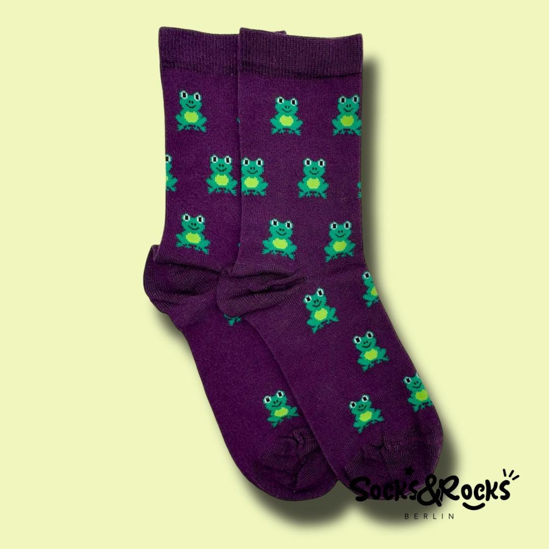 Frog Socks - Etsy