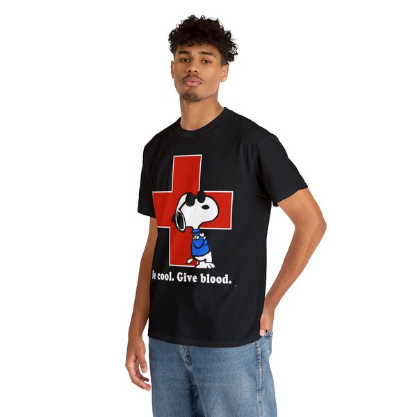 Red Cross Snoopy T Shirt - Etsy