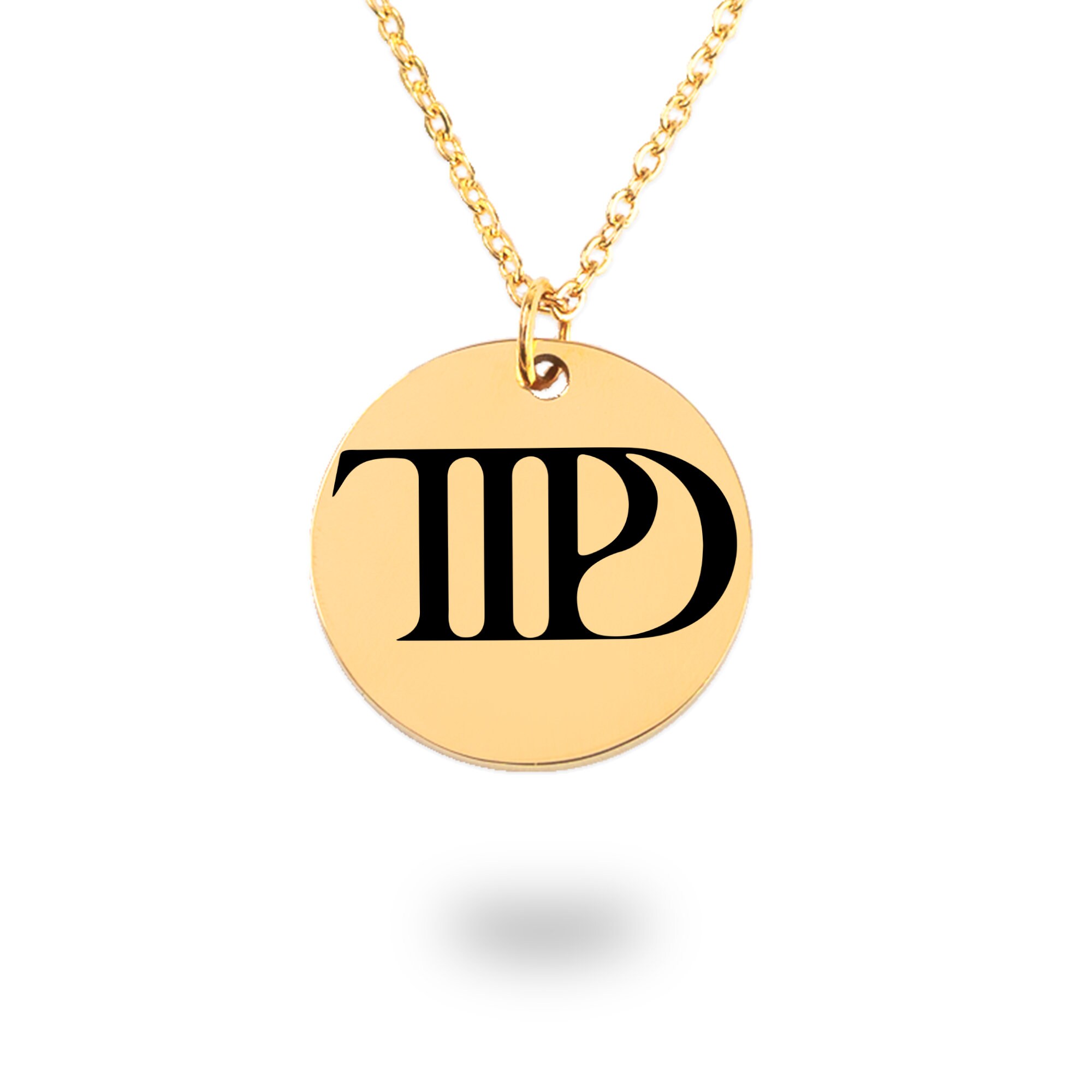 The Tortured Poets Department Round Necklace, TTPD Necklace,ttpd ...