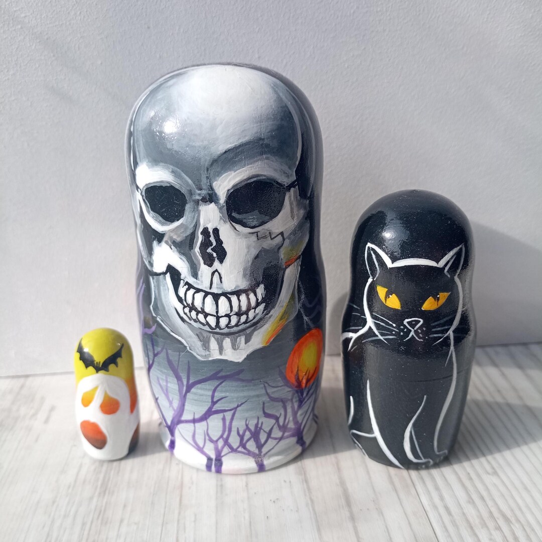 Halloween Toys Horror Nesting Dolls for Kids Halloween Ghost Ornament ...