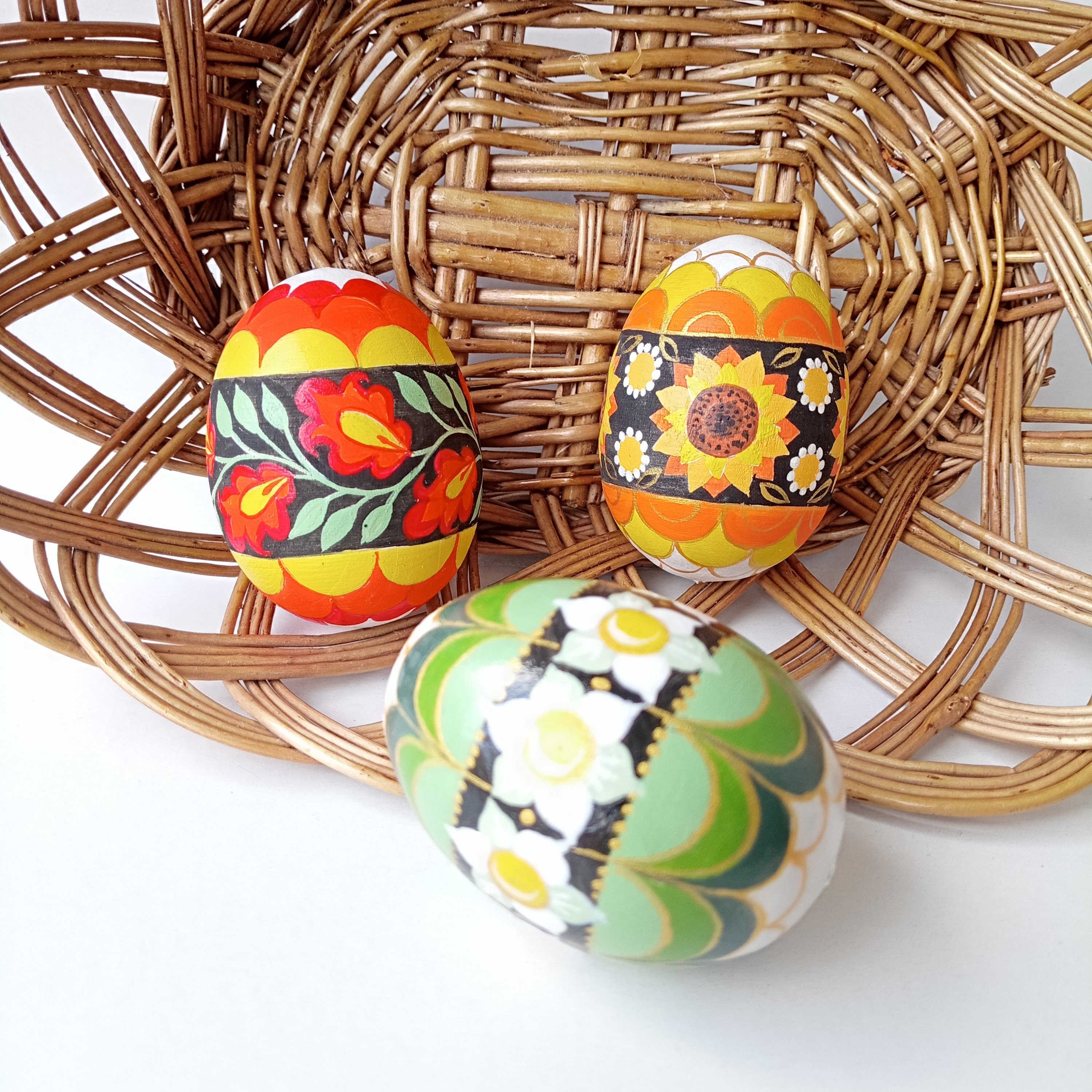 Easter Eggs Ukrainian Pysanky Eggs Unique Hand Painted Eggs Easter ...
