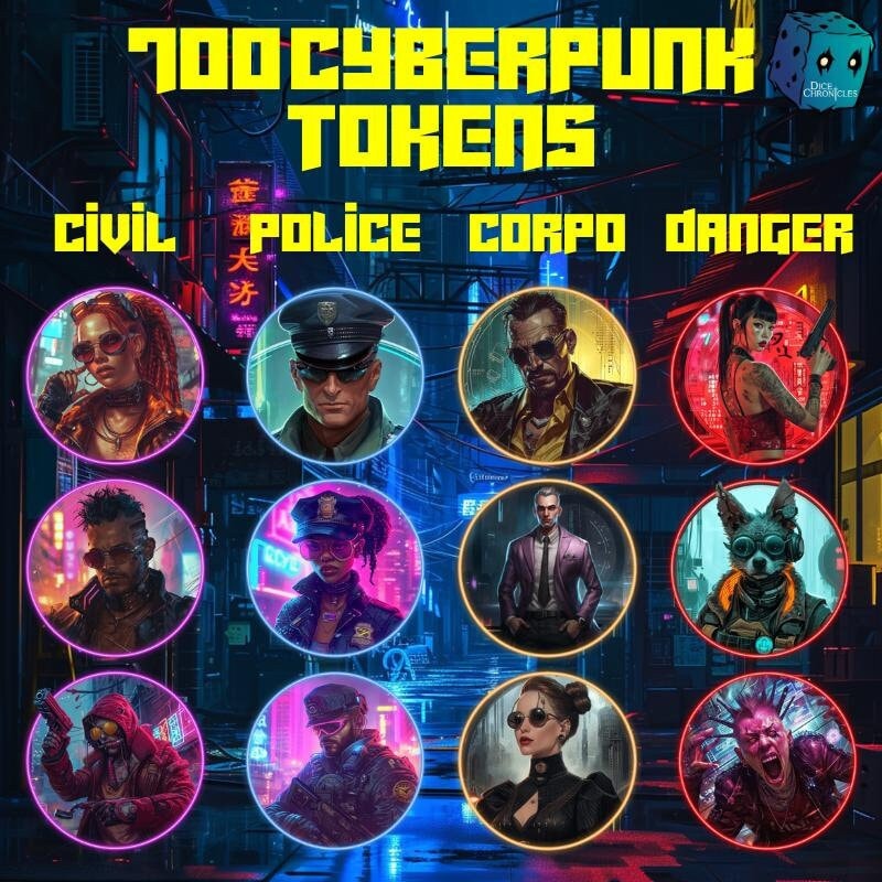 Shadowrun Characters - Etsy