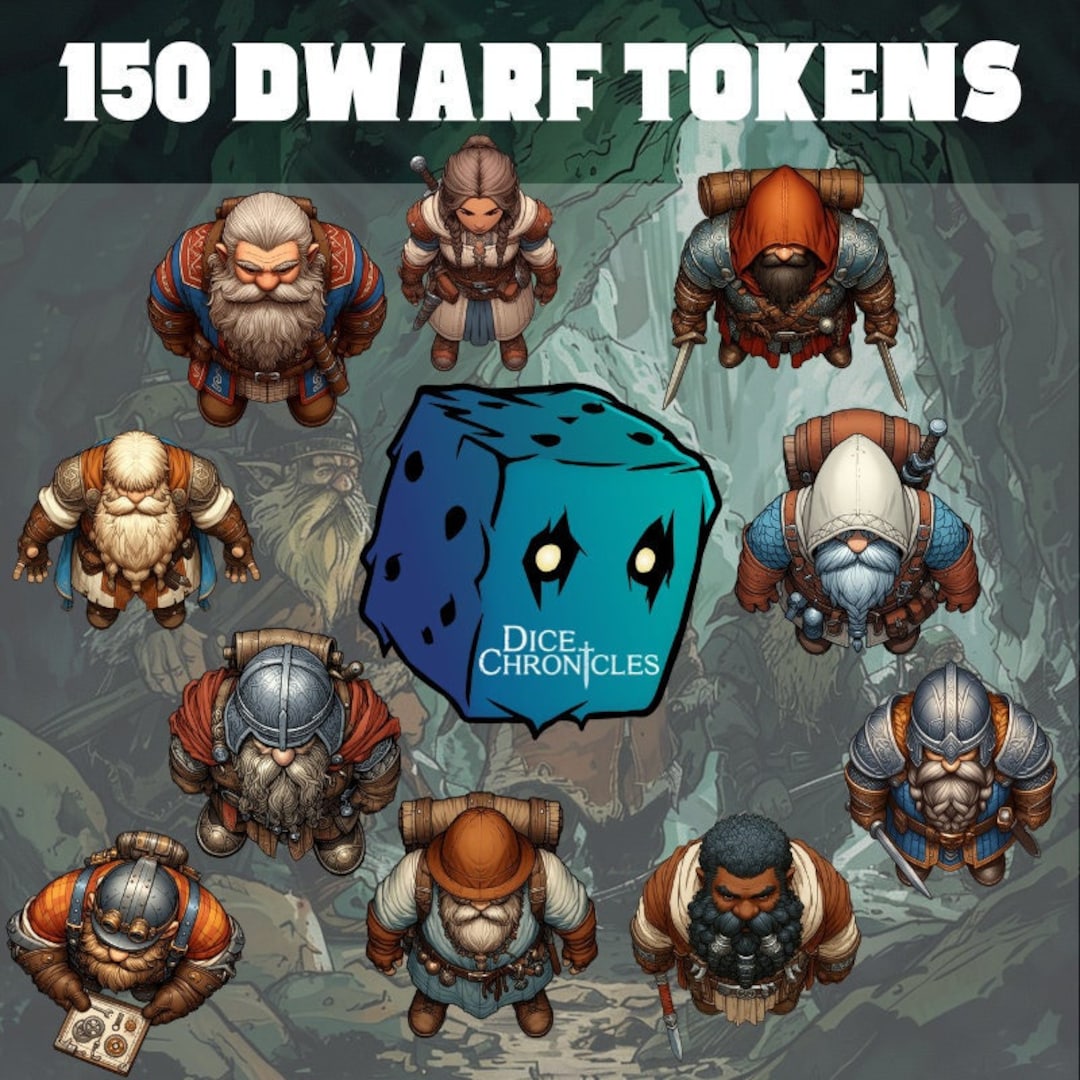 150 GREEN SKINS CLAN Rpg Mtb Tokens - Etsy