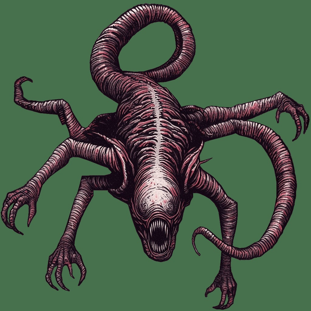 50 Rpg Mtb FUTURISTIC MONSTERS TOKENS - Etsy