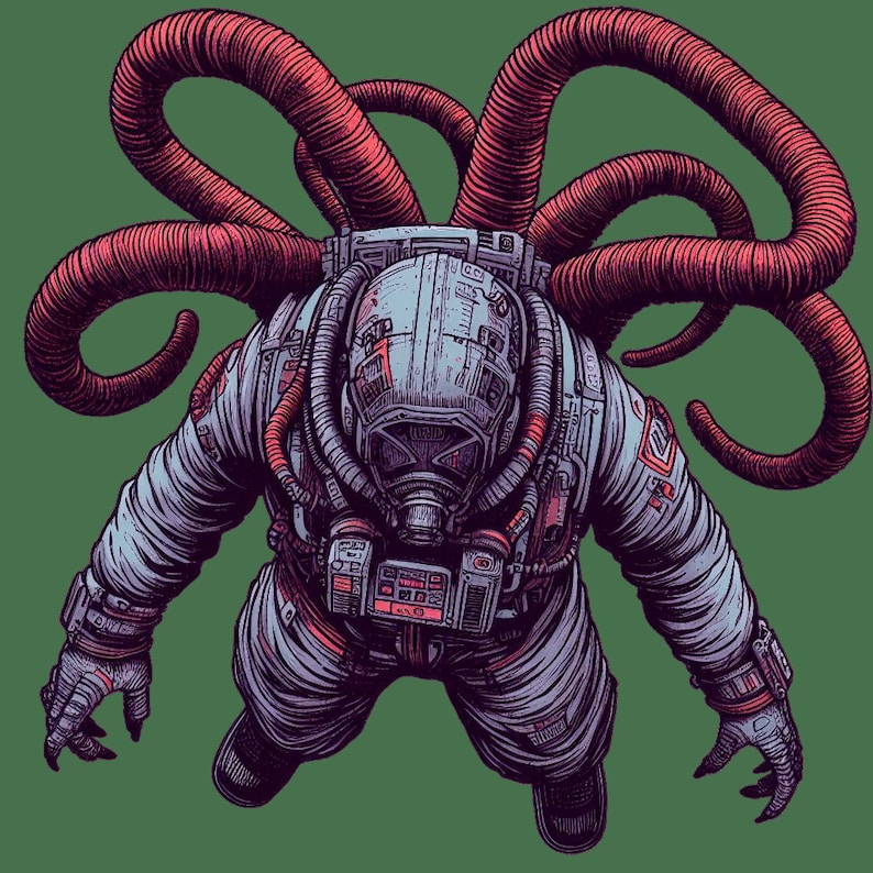 50 Rpg Mtb FUTURISTIC MONSTERS TOKENS - Etsy