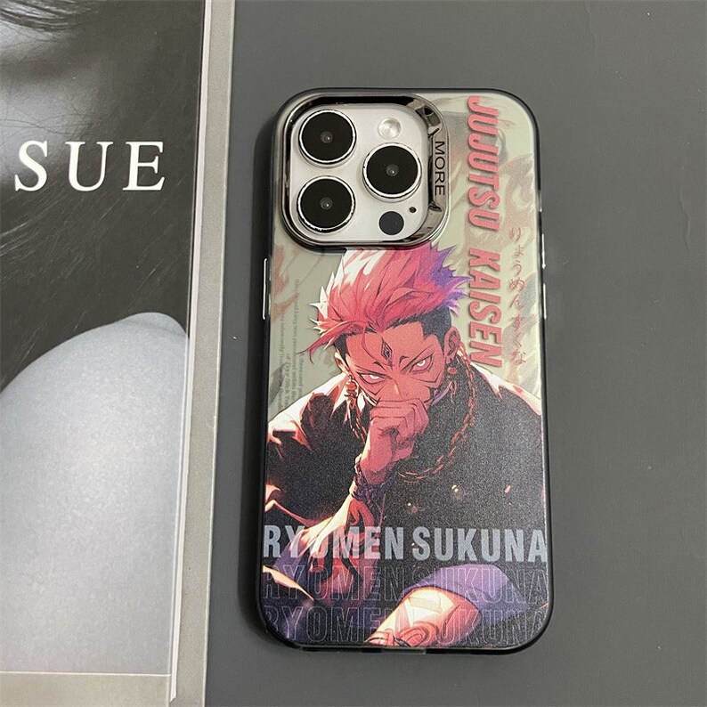 Buy Gojo Satoru Phone Case Jujutsu Kaisen Phone Case Manga Panel Online ...