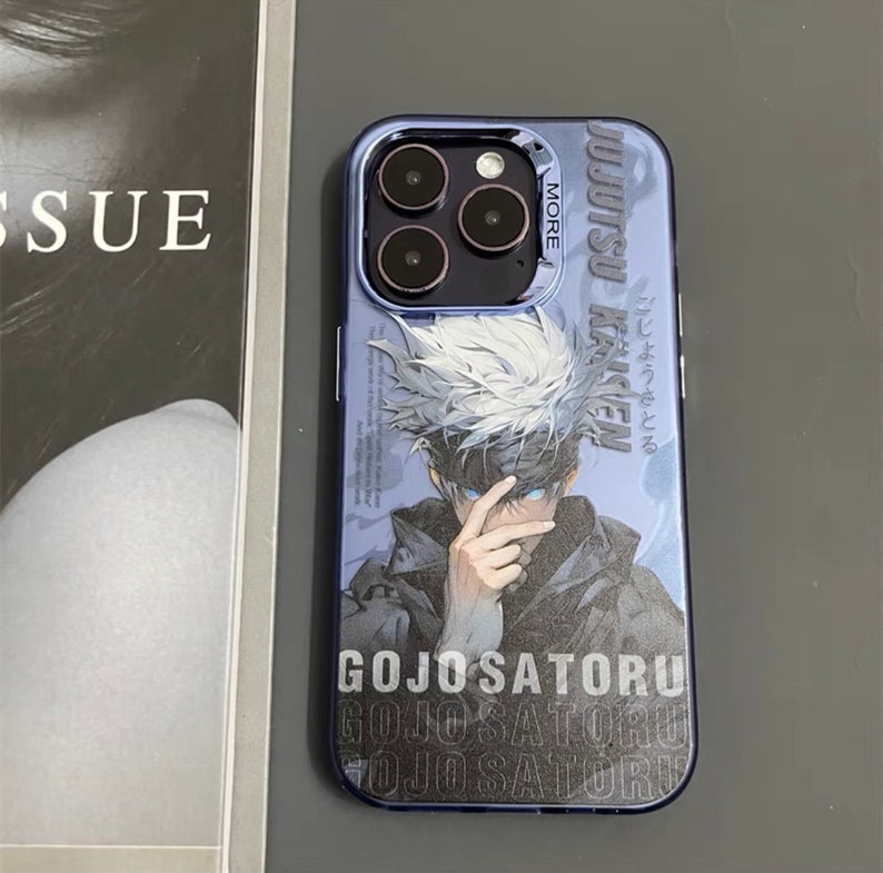 Buy Gojo Satoru Phone Case Jujutsu Kaisen Phone Case Manga Panel Online ...