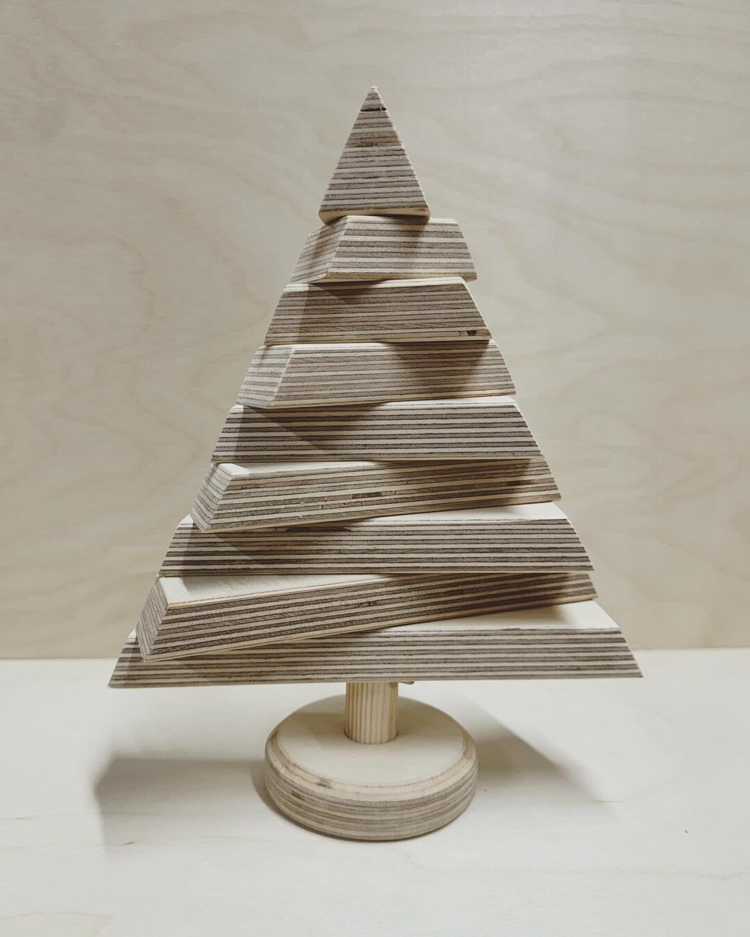 Plywood Christmas Tree - Etsy UK