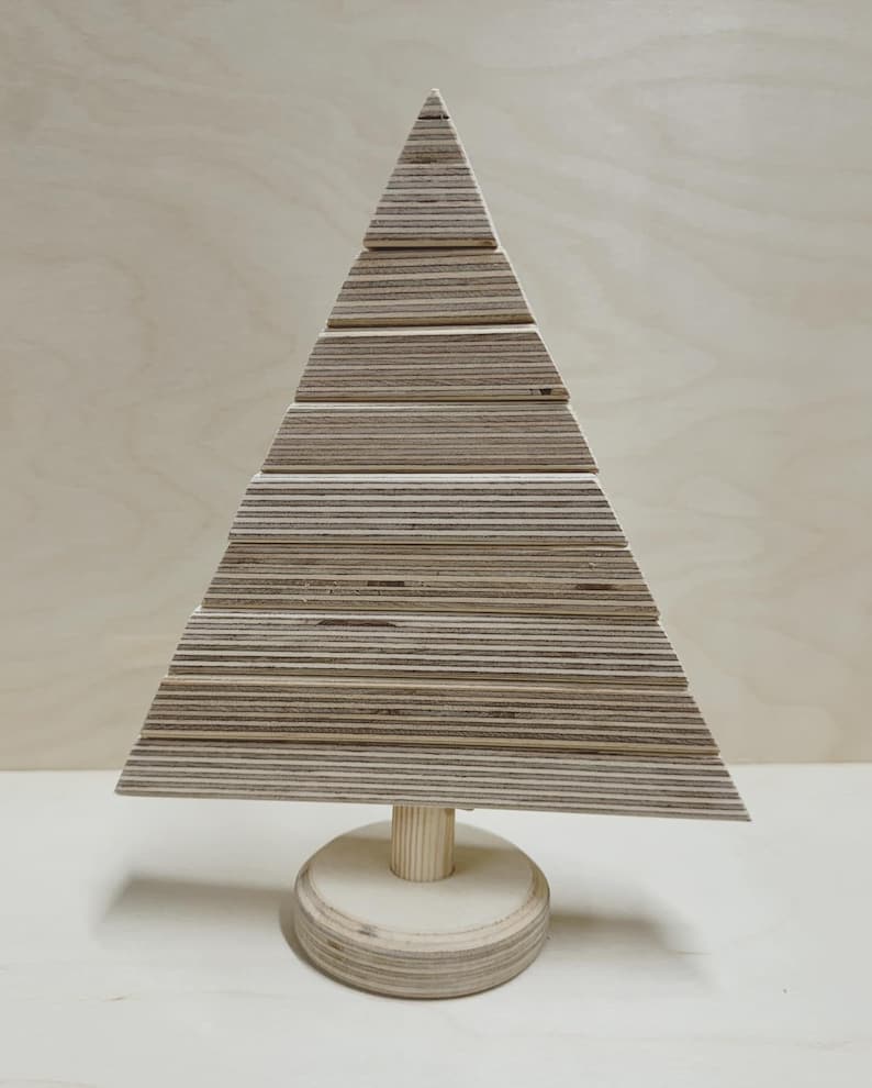 Plywood Christmas Tree - Etsy UK