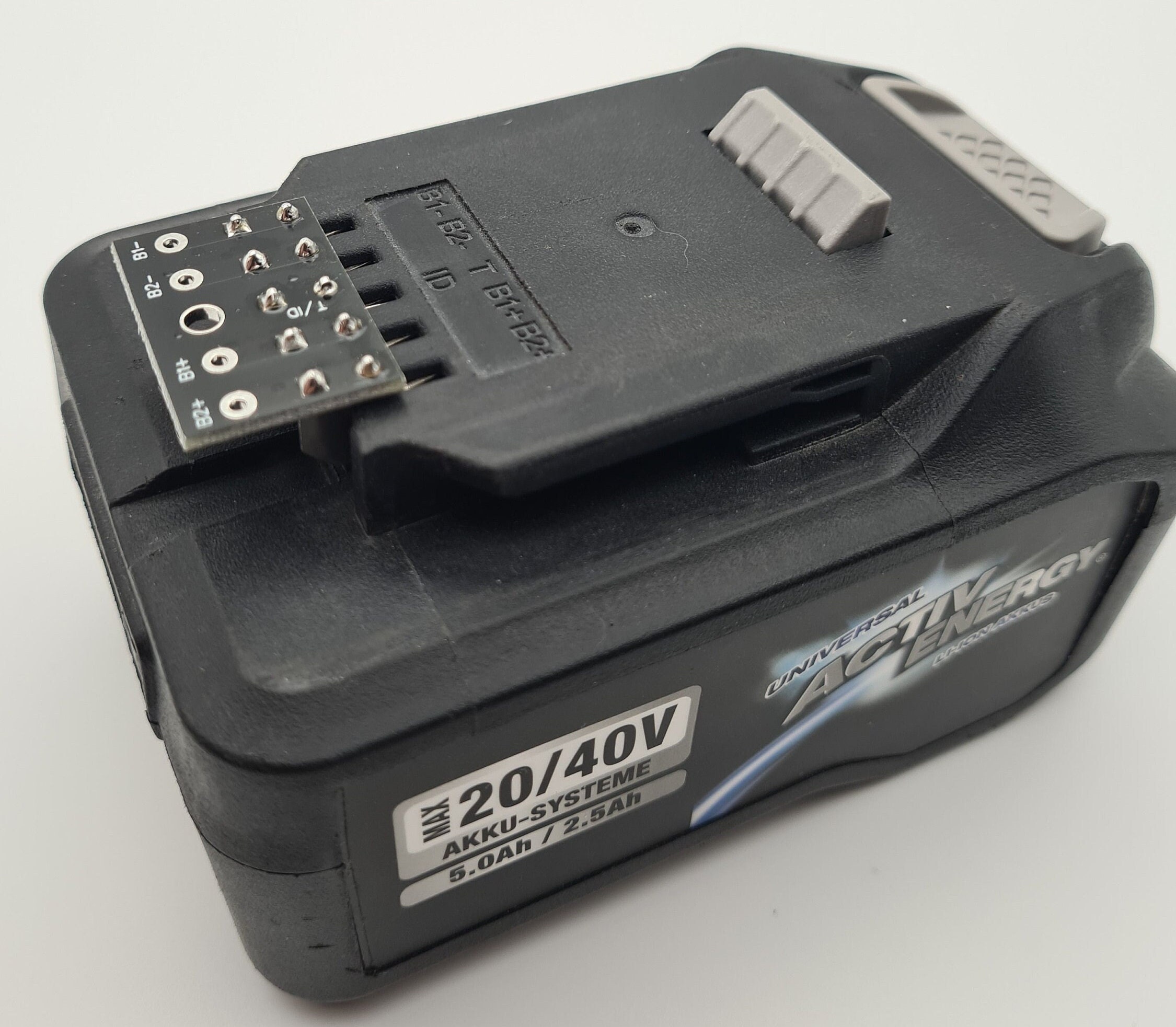 Aldi Active Energy 20/40 V, Lidl Parkside 20V, Akku-Breakout, Akku ...