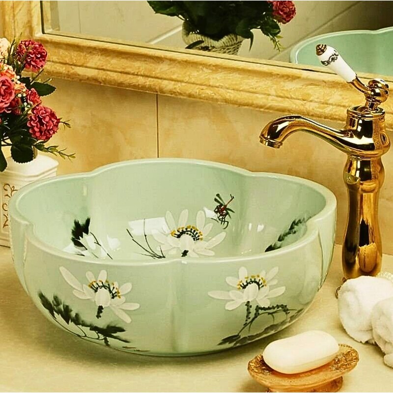 Hand Painted Sink - Etsy
