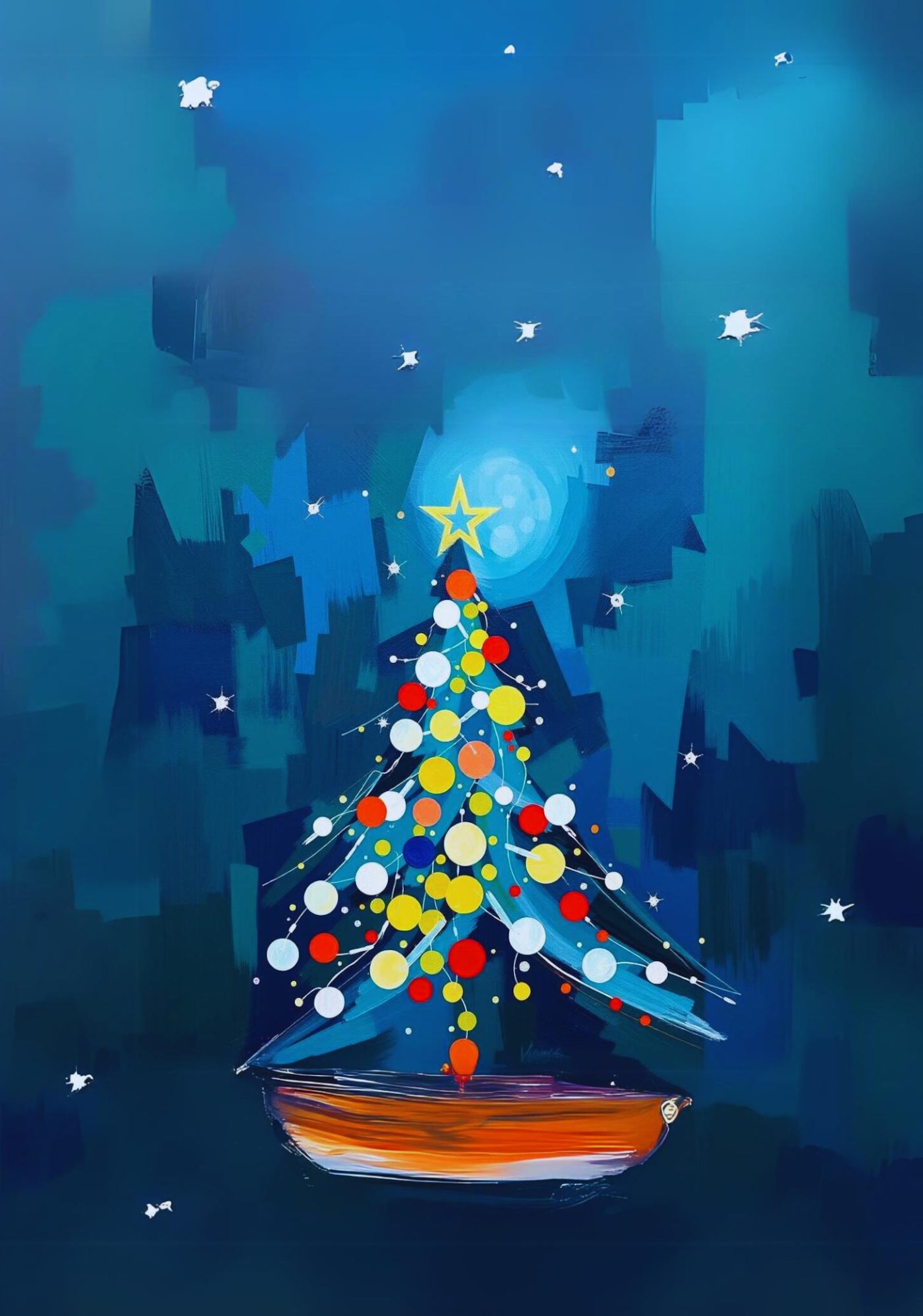 Christmas Printable Wall Art, PDF File, Instant Download, Christmas ...