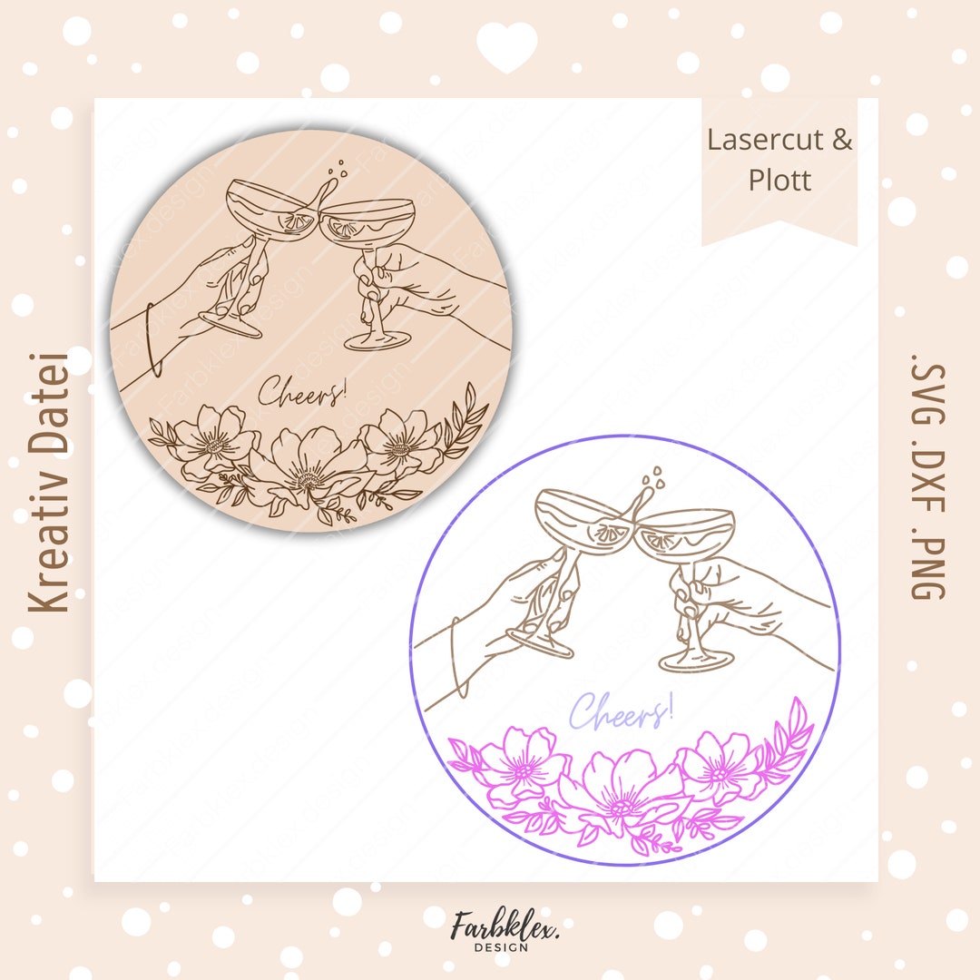 Laser File Cheers SVG Laser Cut File, SVG Bachelor Party, Laser File ...