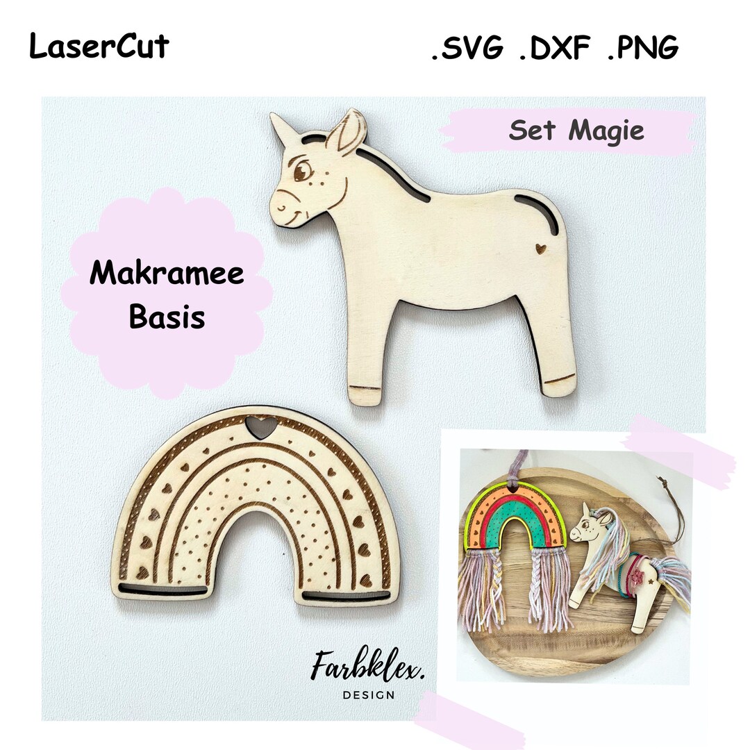 Macrame Base SVG Macrame Laser Cut Svg Magic DIY Yarn Kit SVG Macrame ...